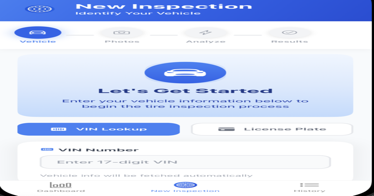 TreadAI - #1 Tire Tread Depth App | Free AI Tire Scanner